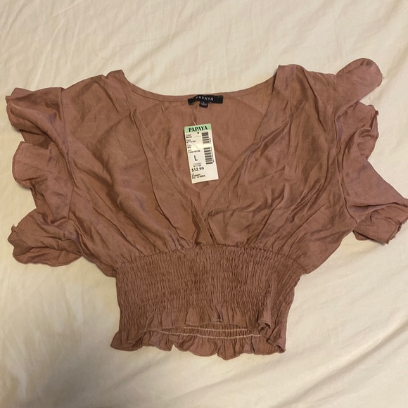 Papaya | Tops | Papaya Croptop | Poshmark